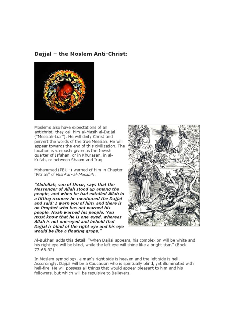 Dajjal | Muhammad | Islamic Theology