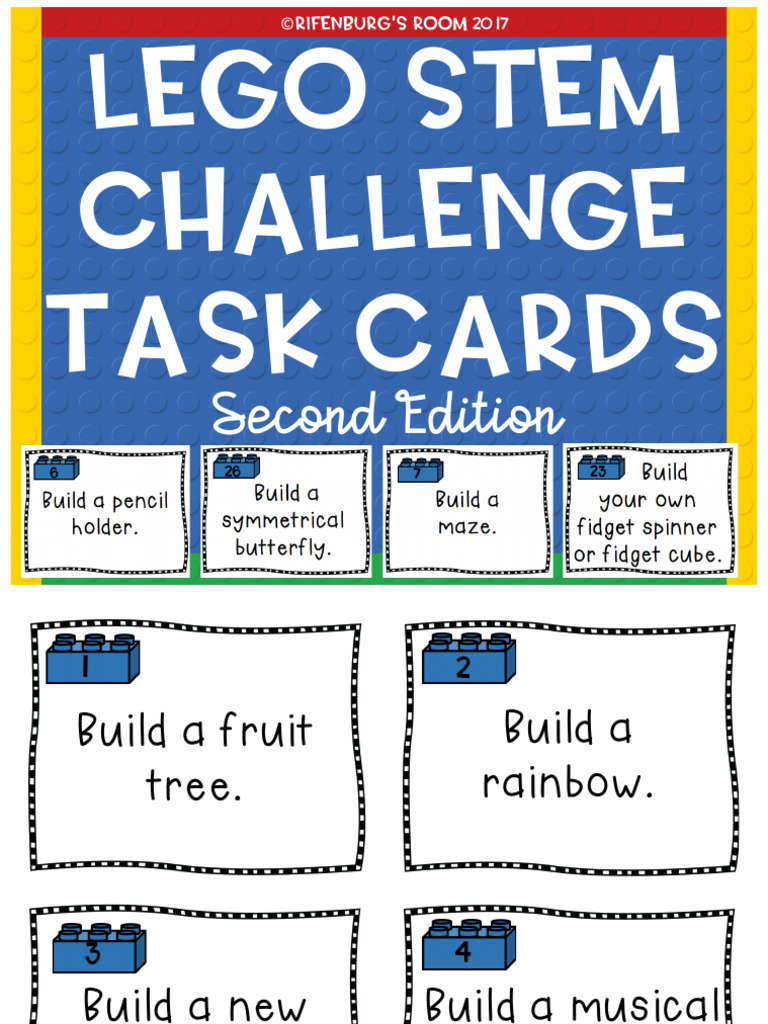 2 - Lego Stem Task Cards Second Edition | PDF