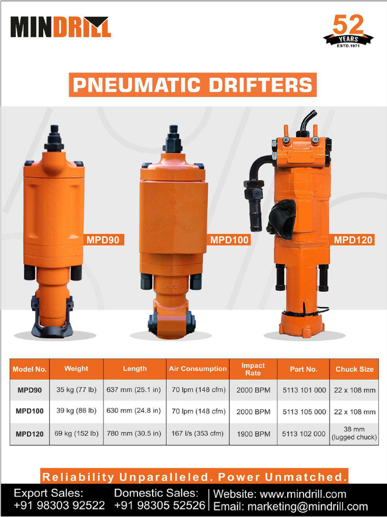 Pneumatic Drifter Flyer | PDF