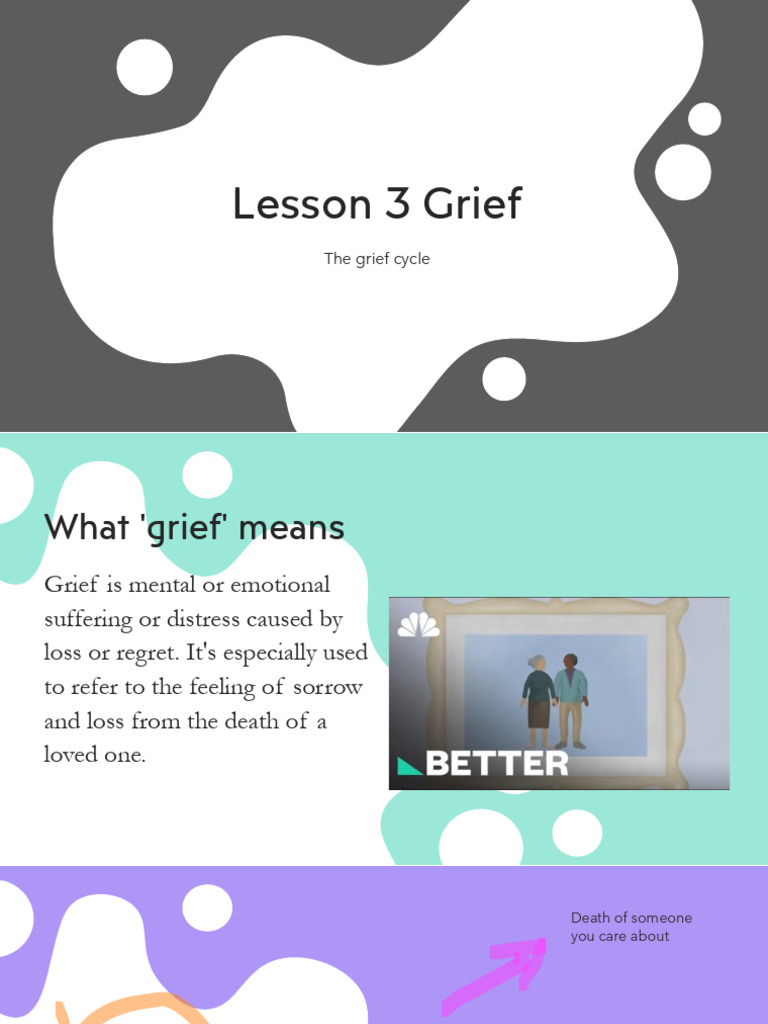 Understanding the Grief Cycle | PDF