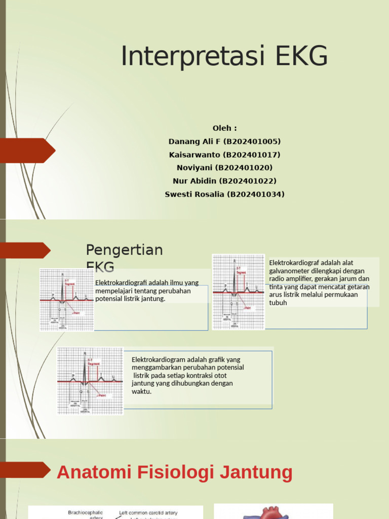PPT INTERPRETASI EKG LENGKAP_ ABD | PDF