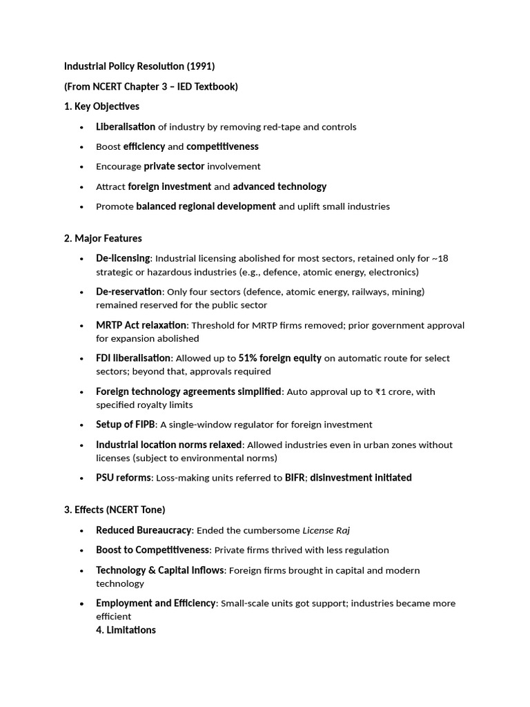 1991 Industrial Policy and Tax Reforms Overview | PDF | Taxes | Foreign ...
