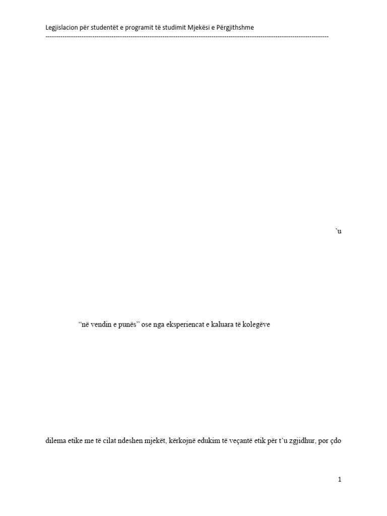 Leksione Te Plota Legjislacioni | PDF