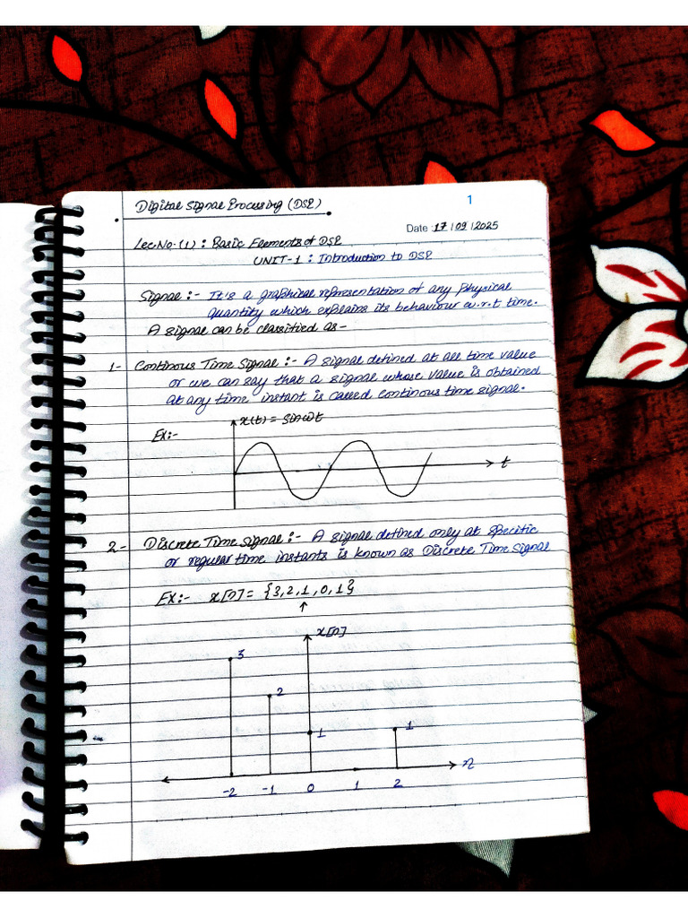 DSP Notes | PDF