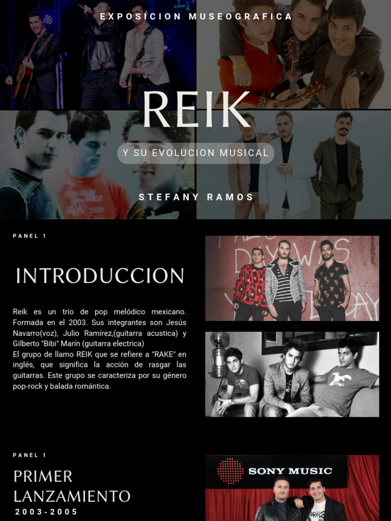 Evolución Musical de Reik: Trayectoria y Álbumes | PDF | Música pop ...