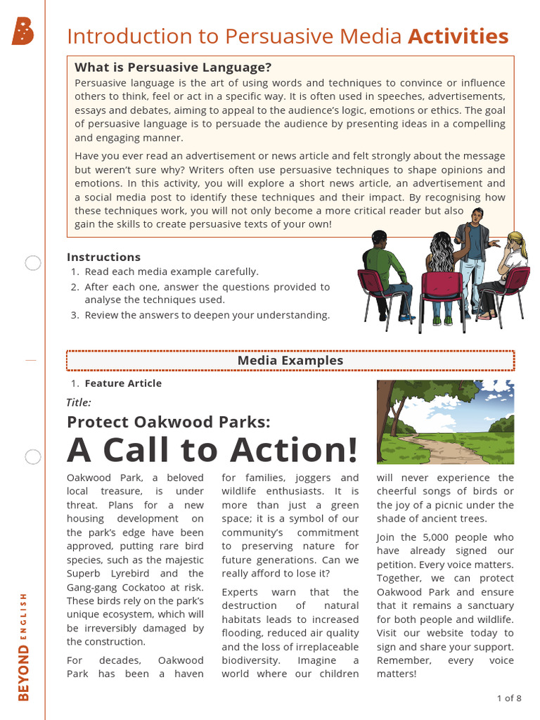Analyzing Persuasive Media Techniques | PDF | Advertising | Human ...