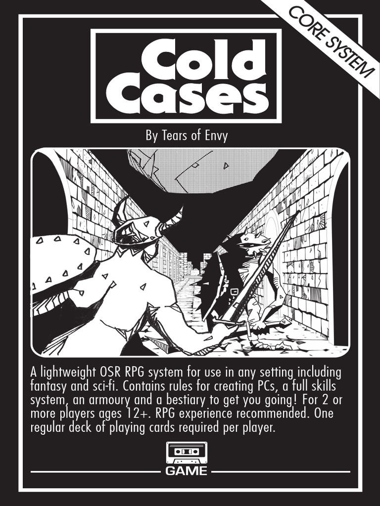Cold Cases: Lightweight OSR RPG System | PDF | Endurance
