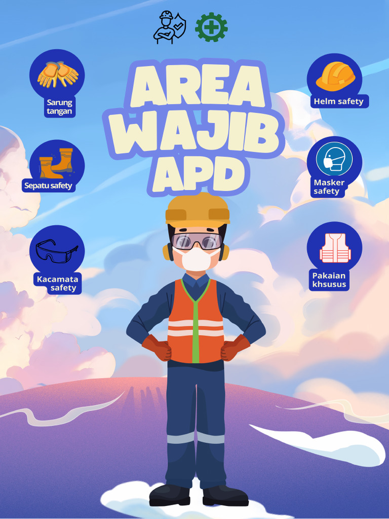 Poster k3 Area Wajib APD | PDF