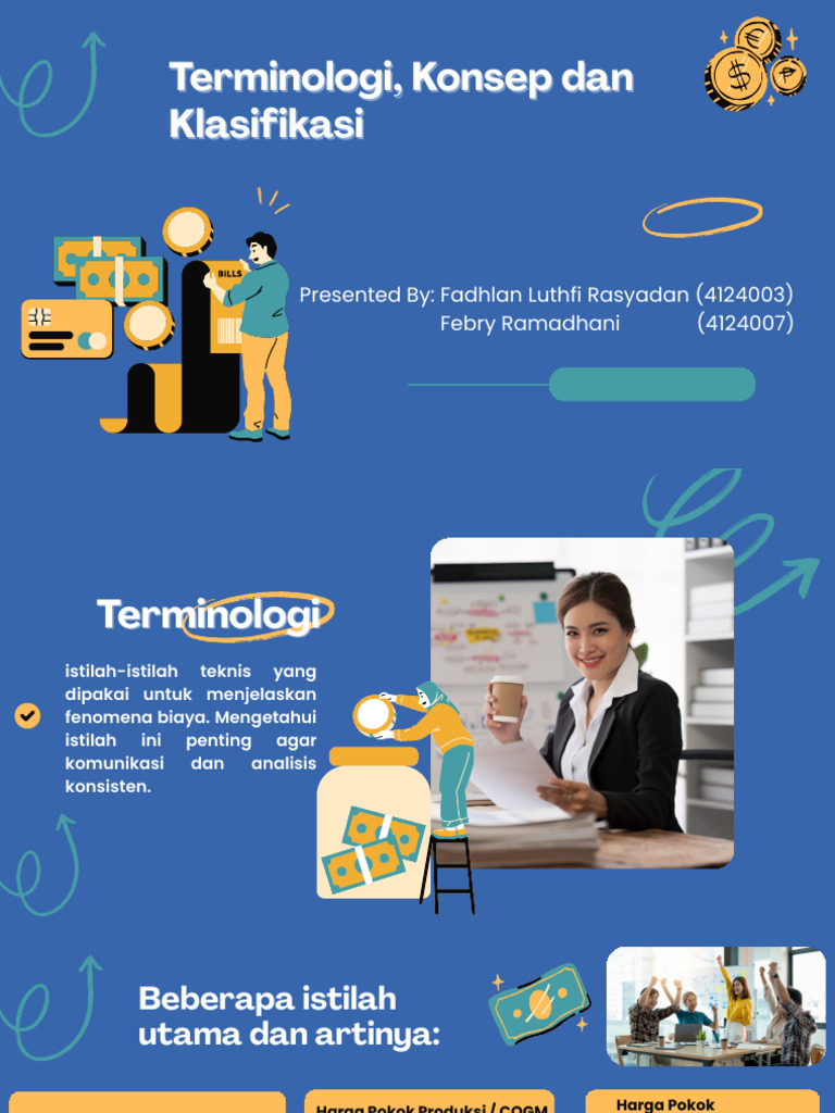 Terminologi dan Klasifikasi Biaya Akuntansi | PDF