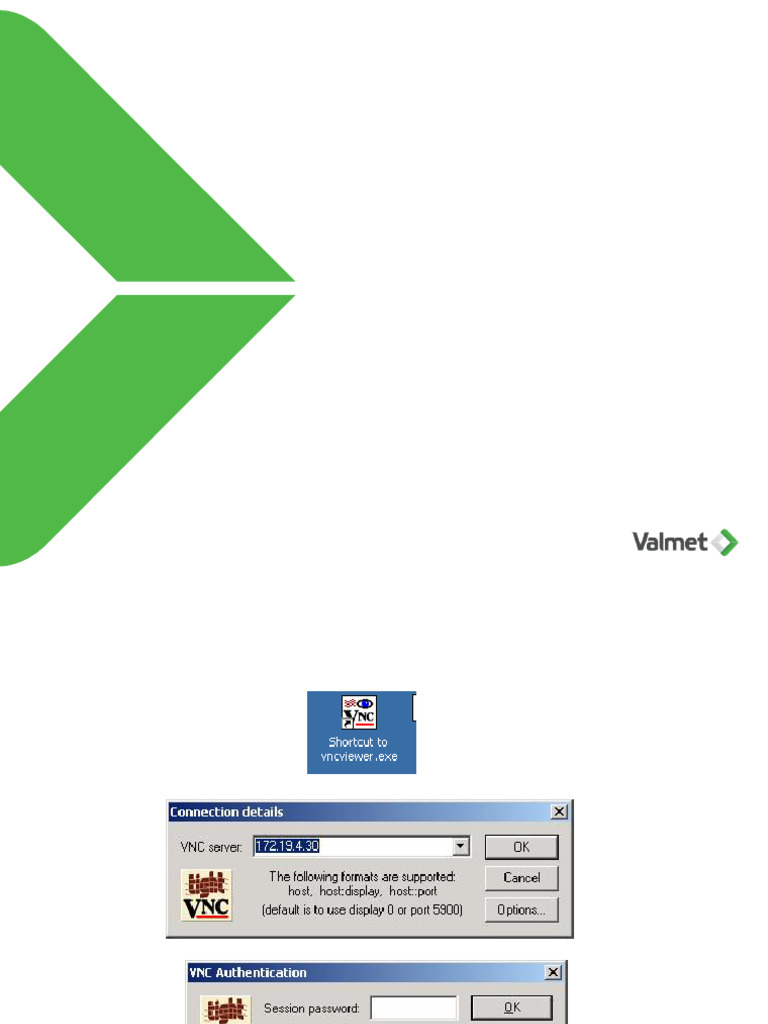 43_Valmet DNA Server VNC Connection | PDF