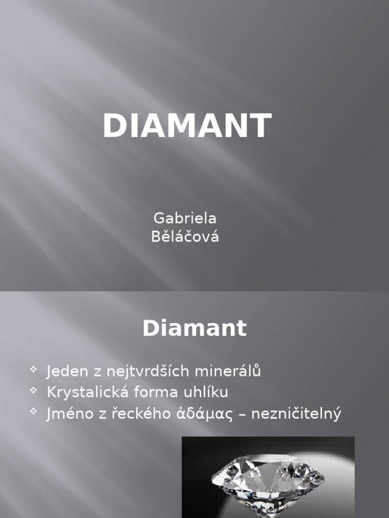 Diamant | PDF