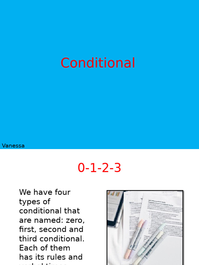Understanding English Conditionals 0-3 | PDF