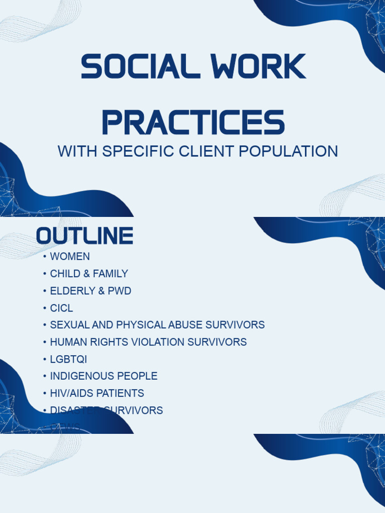 Social Work Practices for Diverse Clients | PDF | Family | Child Abuse