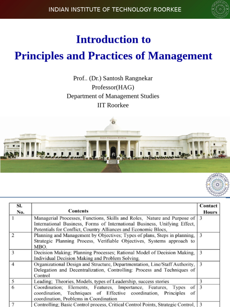 Introduction To Principle and Practice Management | PDF | Strategic Management | Employment