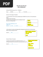 WPLN Numeracy Test Sample Questions | PDF | Public Transport