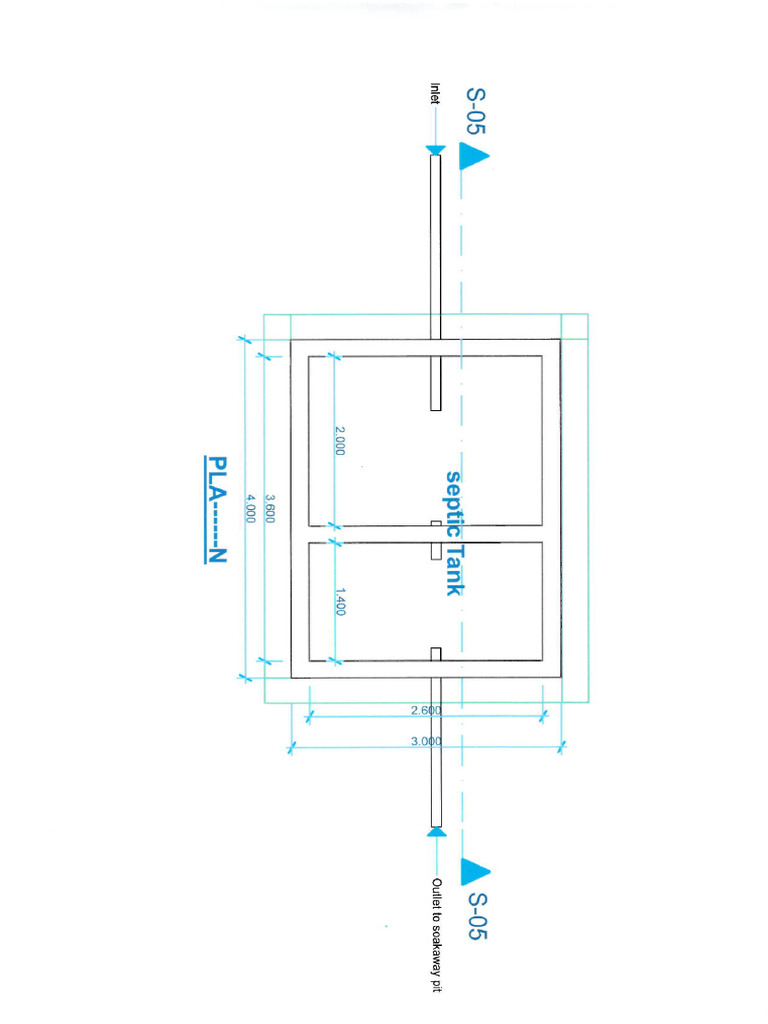 Septic Tank Drawings | PDF