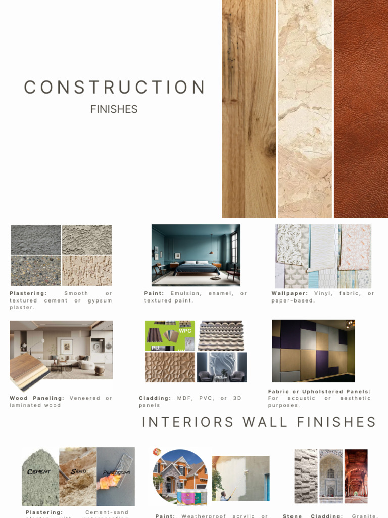 Construction Finishes | PDF