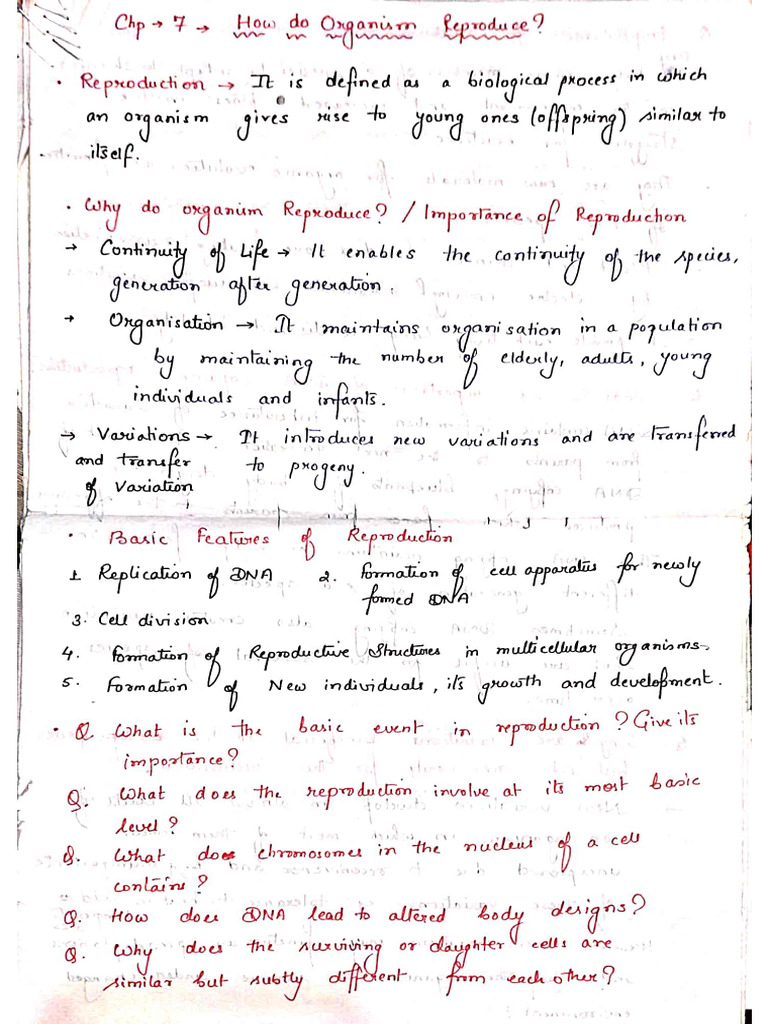 How Do Organism Reproduce (Asexual Reproduction) | PDF