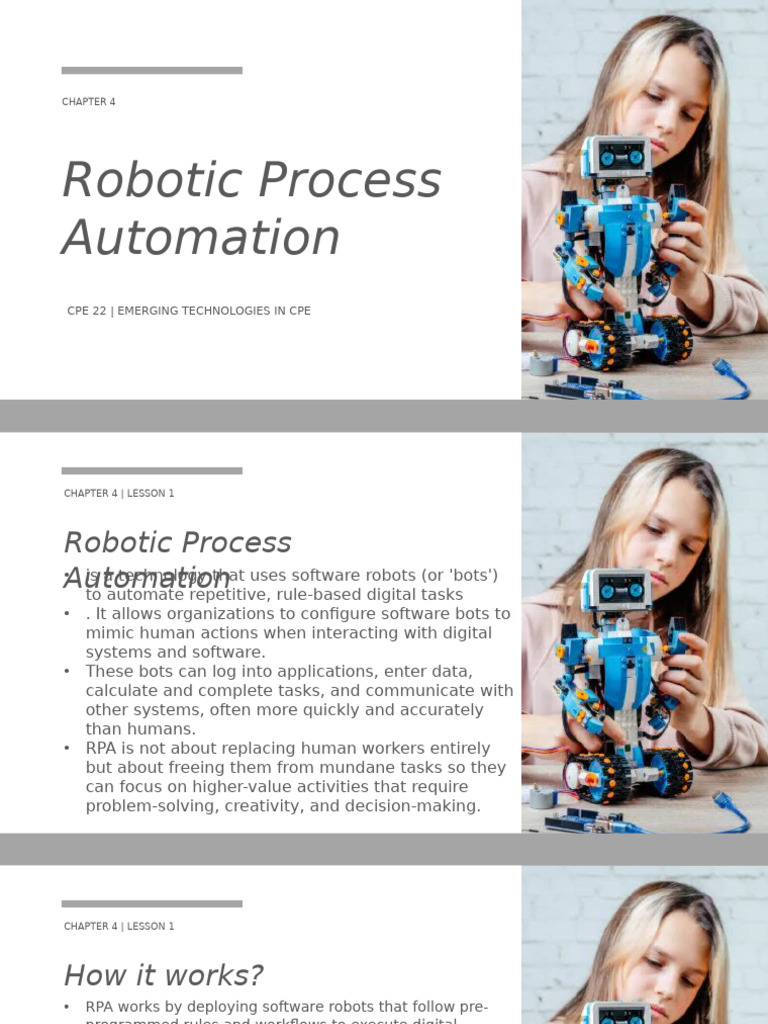 Understanding Robotic Process Automation | PDF | Automation | Computing