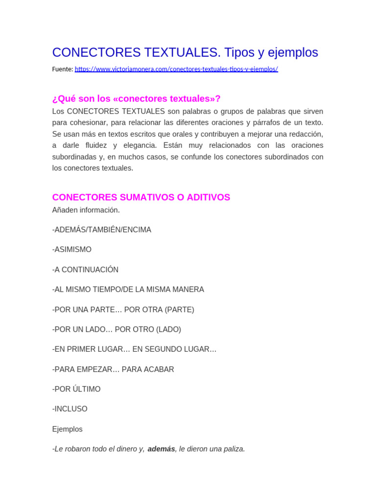 Conectores Tipos | PDF