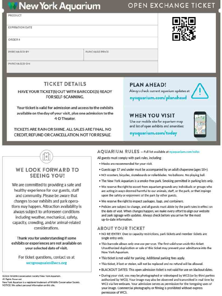 Ticket Order 4317004 | PDF