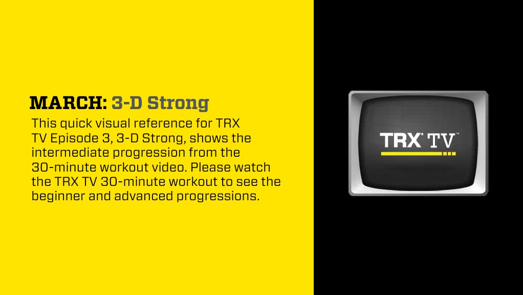 TRXTV Mar11 3D Visual Guide | PDF