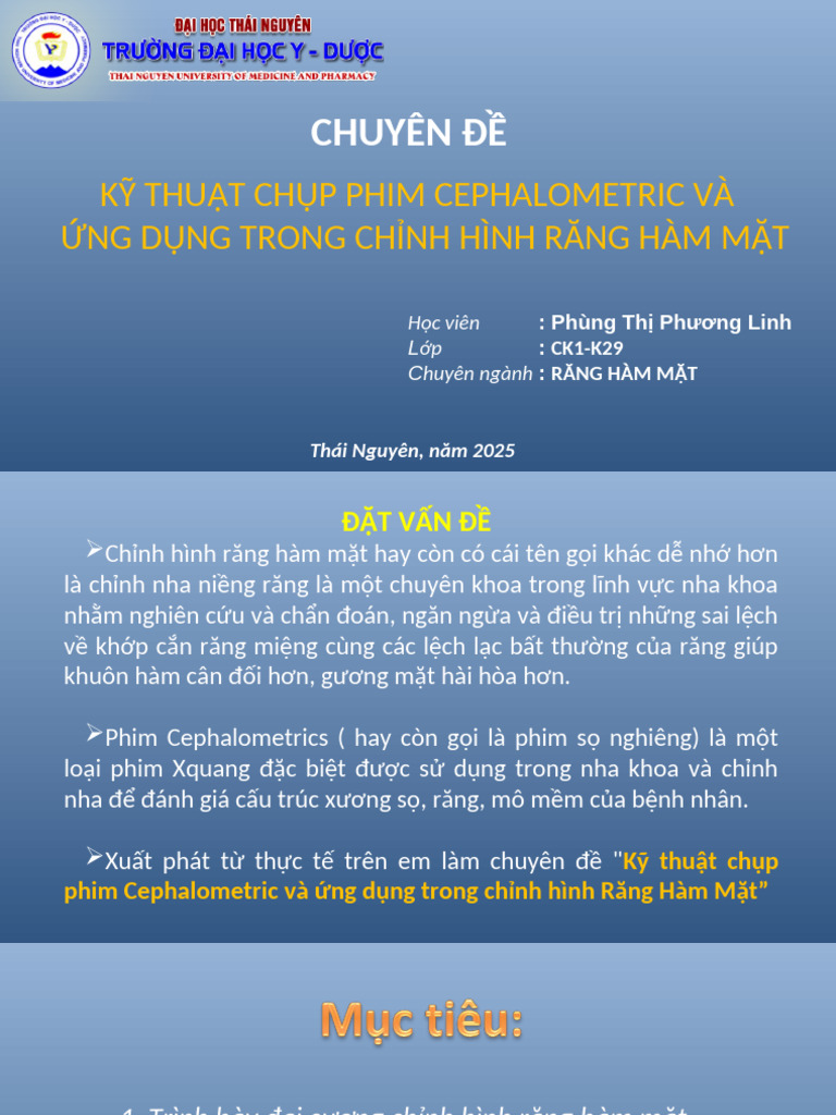 Phim Cephalomatric | PDF