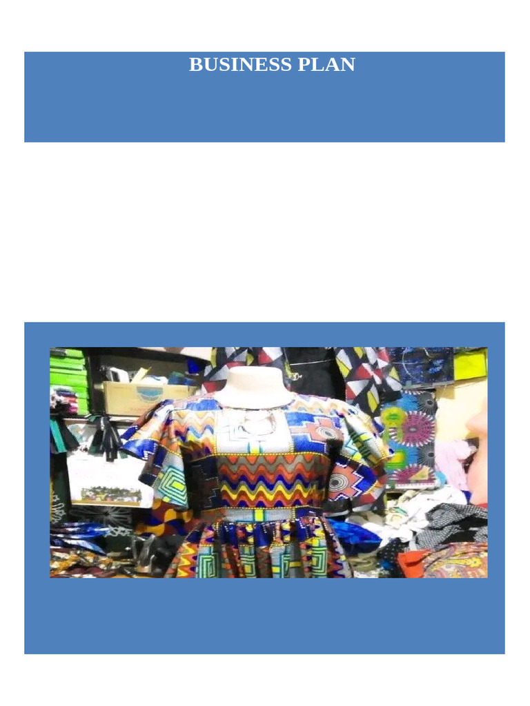 YCA Youth Group Fashion Hub Business Plan | PDF | Clothing | Fashion