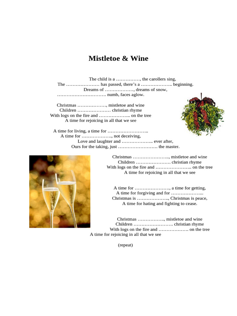 Mistletoe and Wine 62898 | PDF