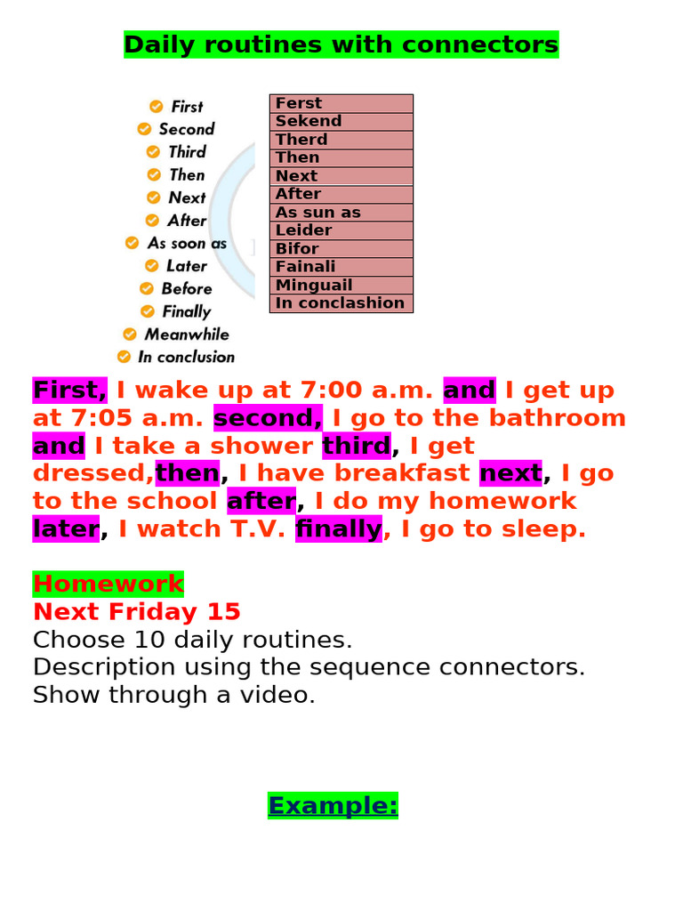 Sequence Connectors and Routines | PDF