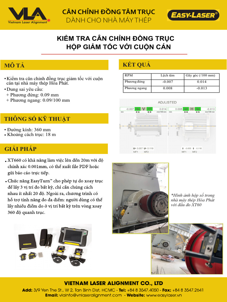 Vla Case Study Nhà Máy Thép Vi | PDF