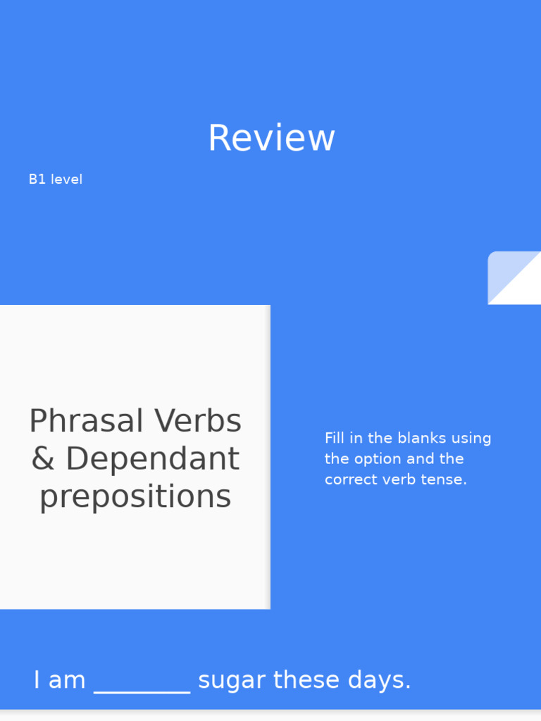 B1 Level English Practice Exercises | PDF | Linguistics | Grammar