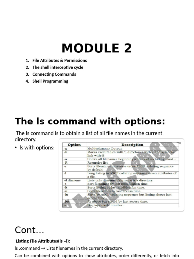 USP Module 2 | PDF | Parameter (Computer Programming) | Command Line Interface