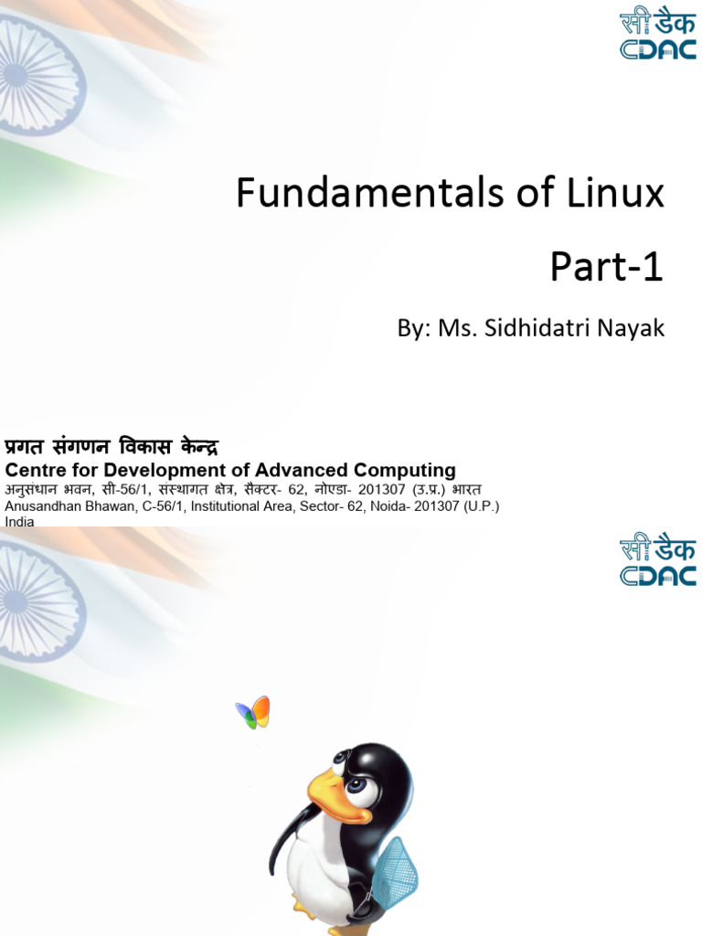 Fundamentals of Linux Part 1 | PDF | Computer Data Storage | Operating ...