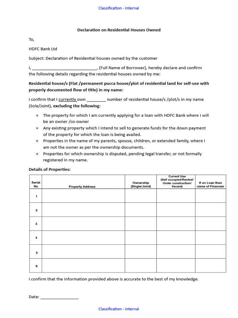 Final CRE Declaration for New Customers Final Fillable V2.1 | PDF