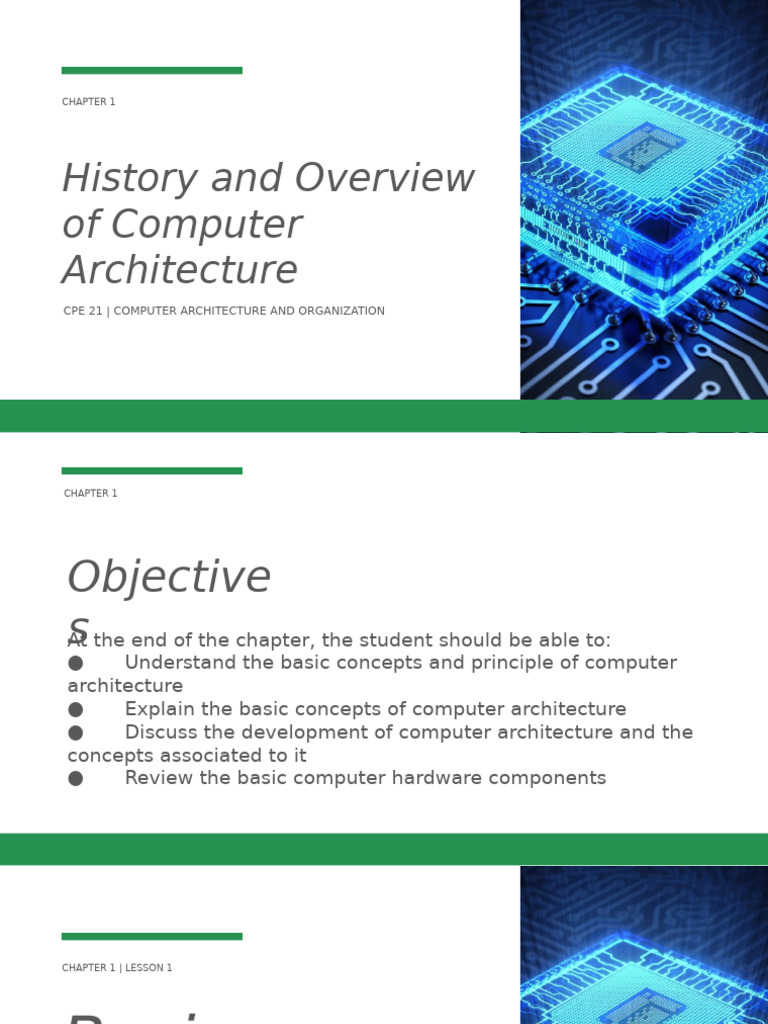 Overview of Computer Architecture | PDF | Computer Architecture ...