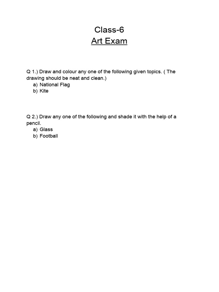Class 6 | PDF