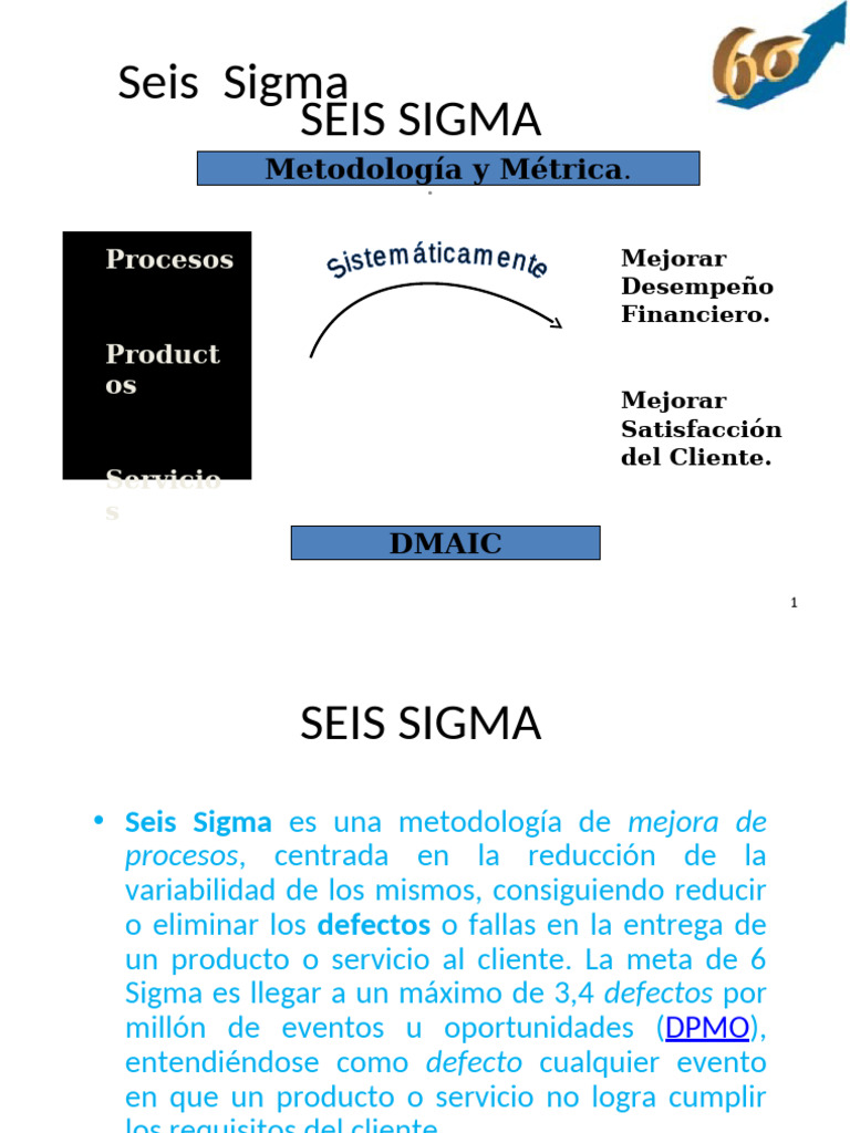 Seis Sigma | PDF | Six Sigma