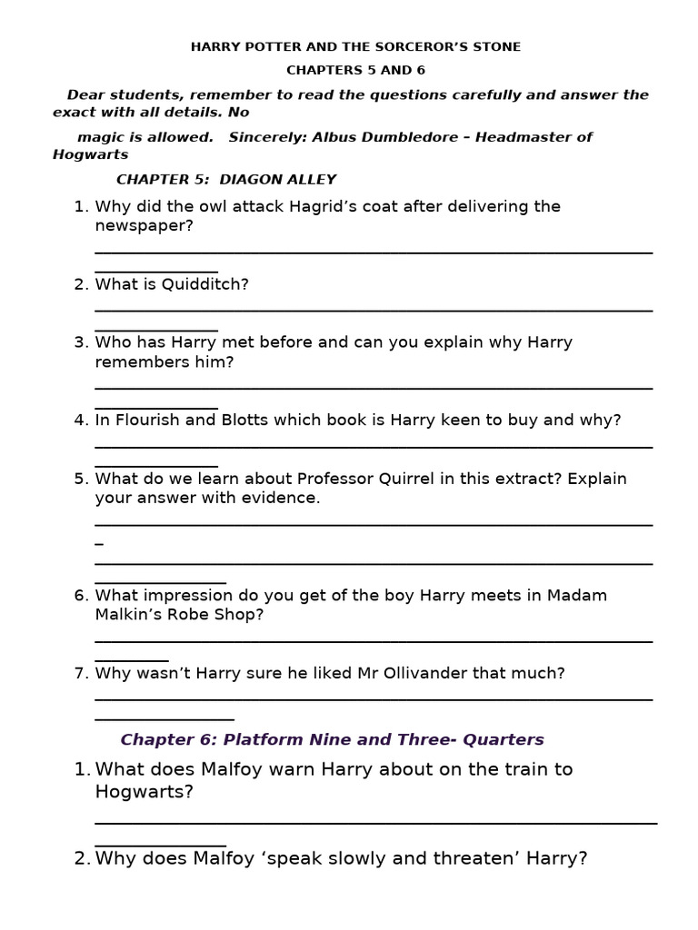 Chapter 5: Diagon Alley Insights | PDF | J. K. Rowling | Harry Potter