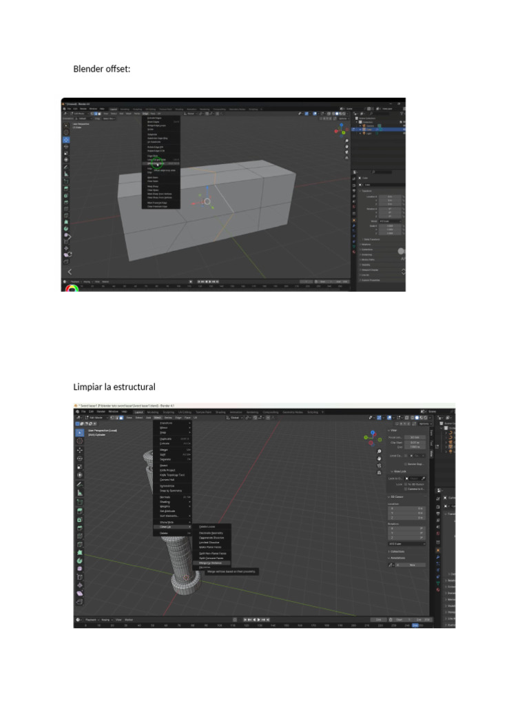 Blender Offset | PDF
