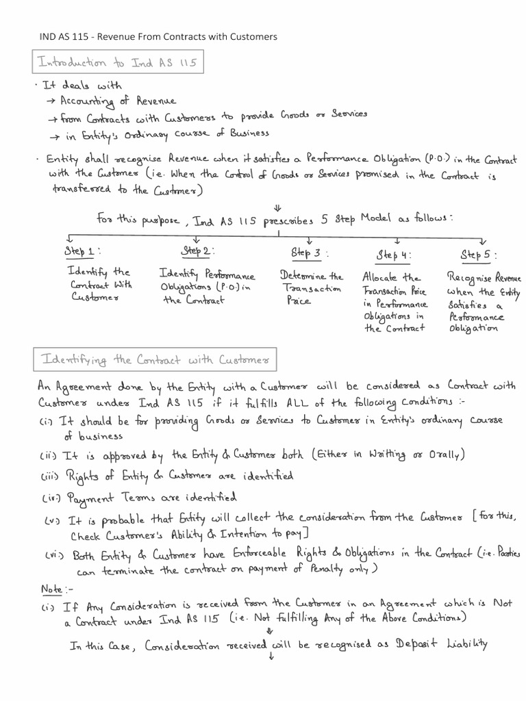 Ind AS 115 | PDF