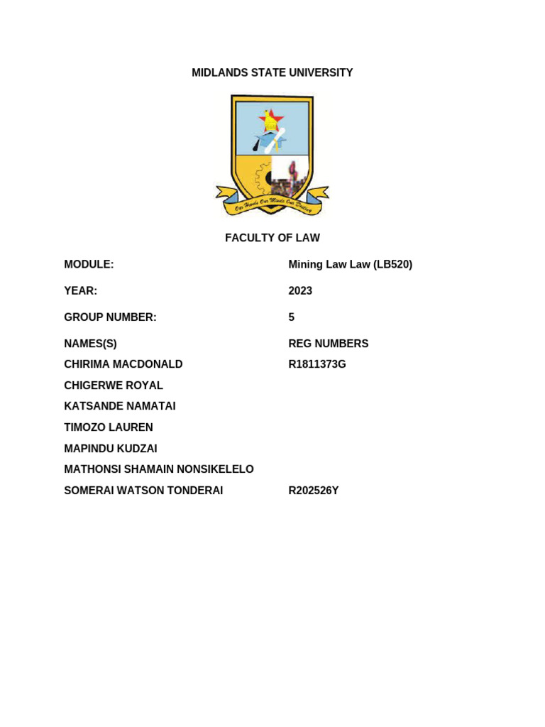 Mining Law EIA Process Overview 2023 | PDF | Environmental Impact ...