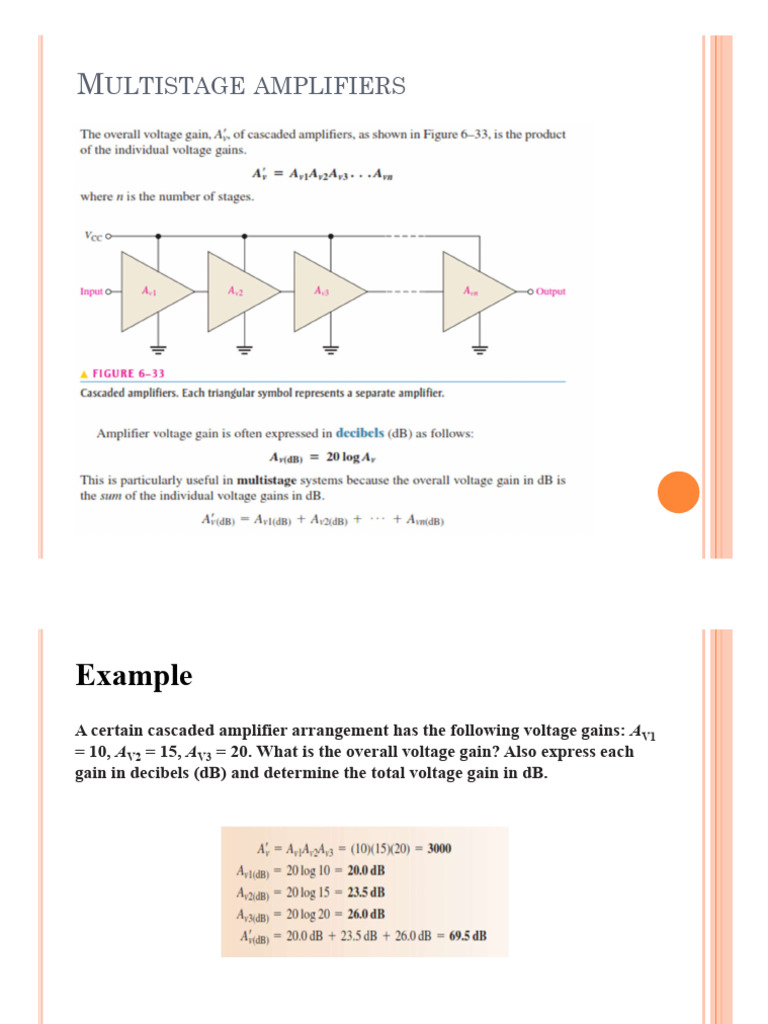 Multistage Amplifiers and CMRR Analysis | PDF