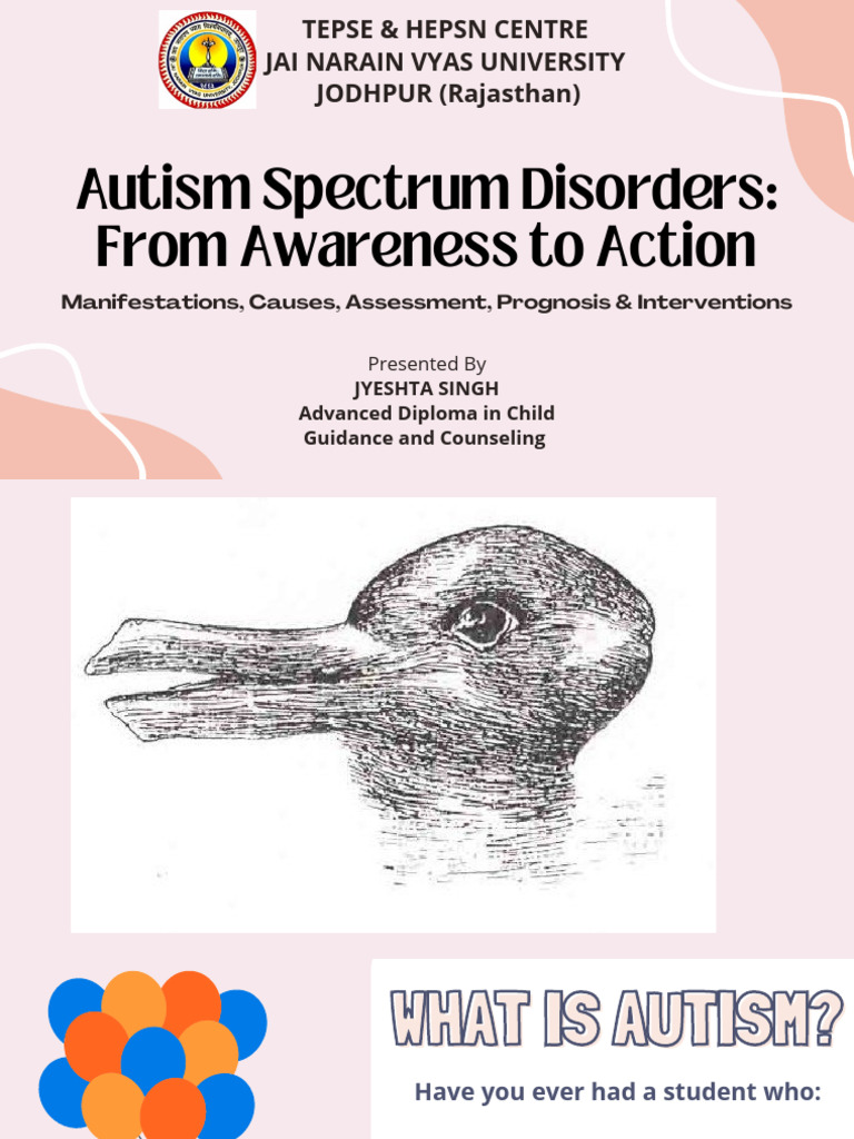 Autism Spectrum Disorders From Awareness To Action - 20250915 - 125649 ...