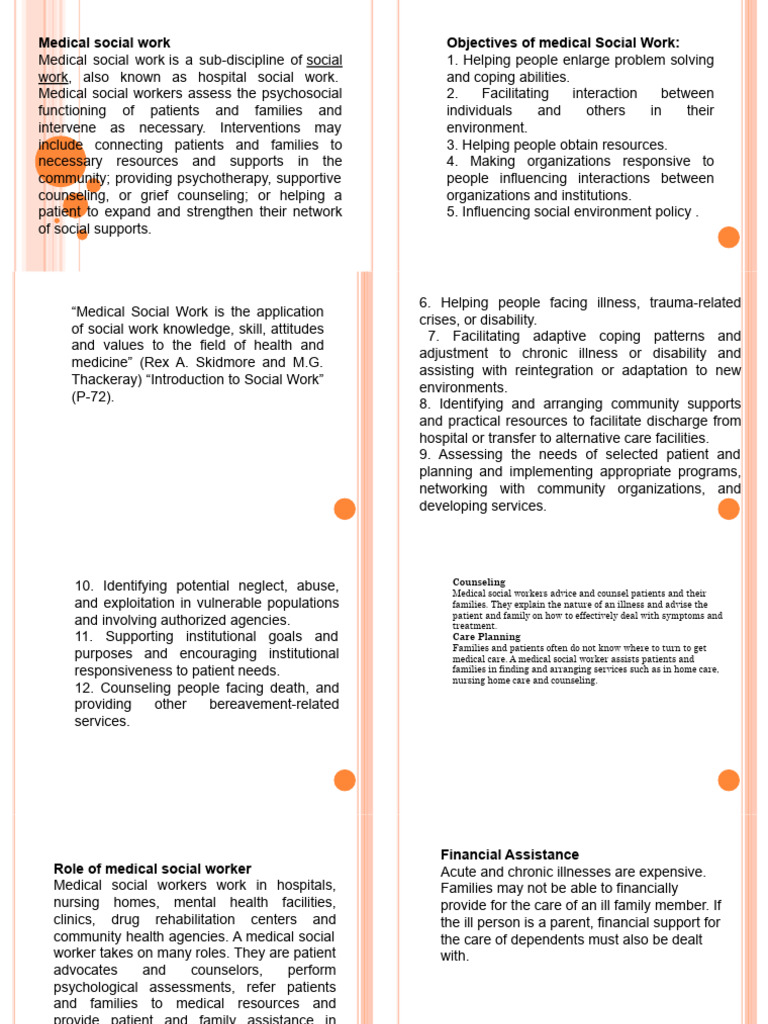Understanding Medical Social Work | PDF | Social Work | Nursing