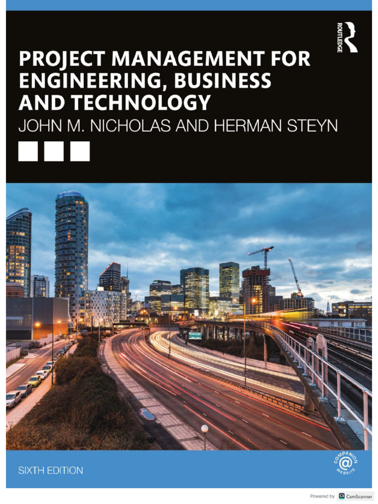 John M Nicholas Herman Steyn Project Management For Engineering | PDF