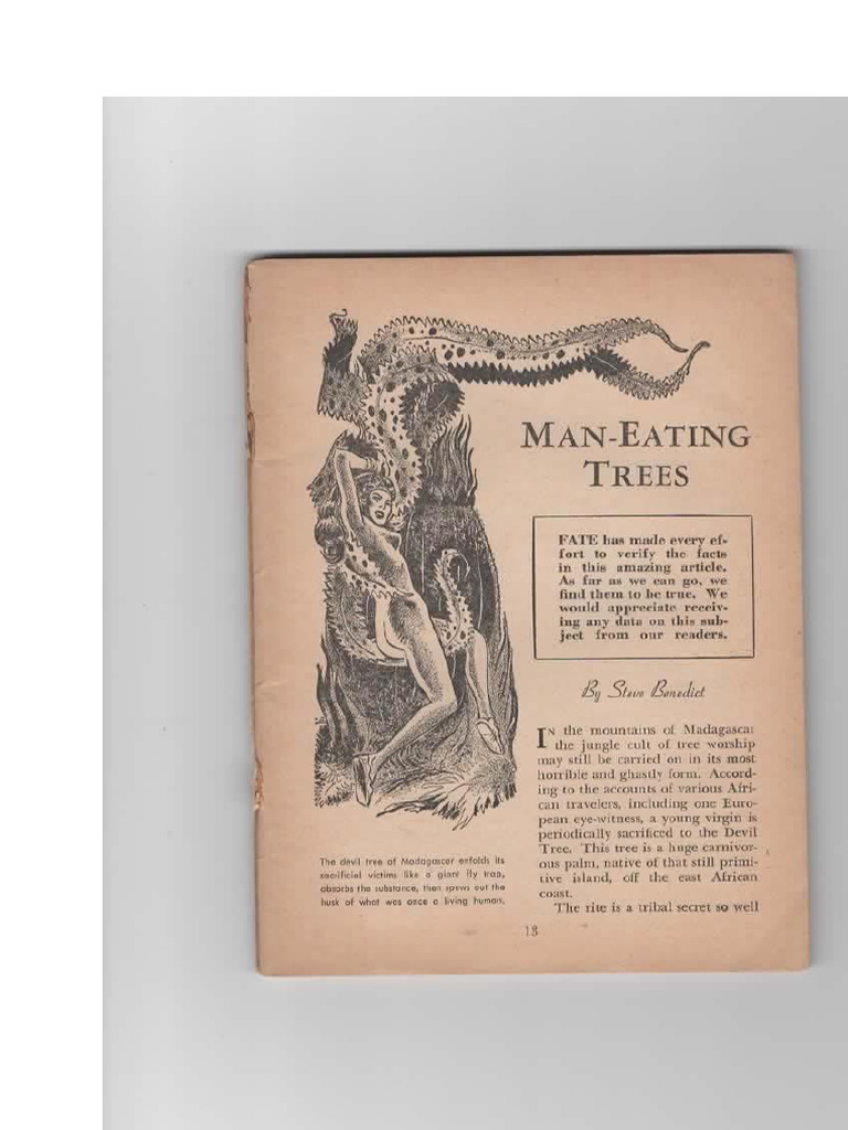 Man Eating Trees | PDF
