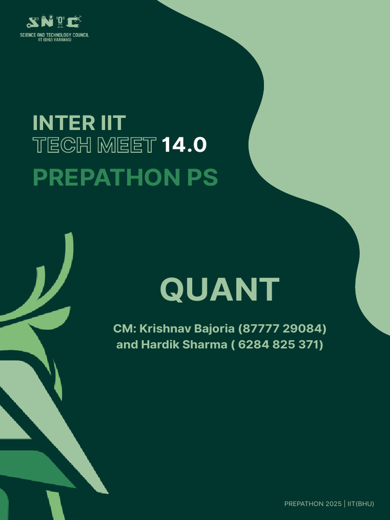 Quant | PDF | Prices | Stocks
