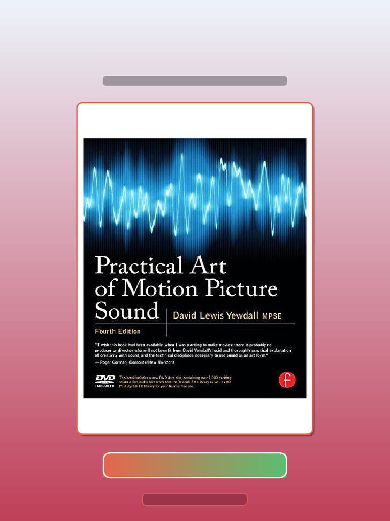Practical Art of Motion Picture Sound eBook and TestBank Bundle Get It ...