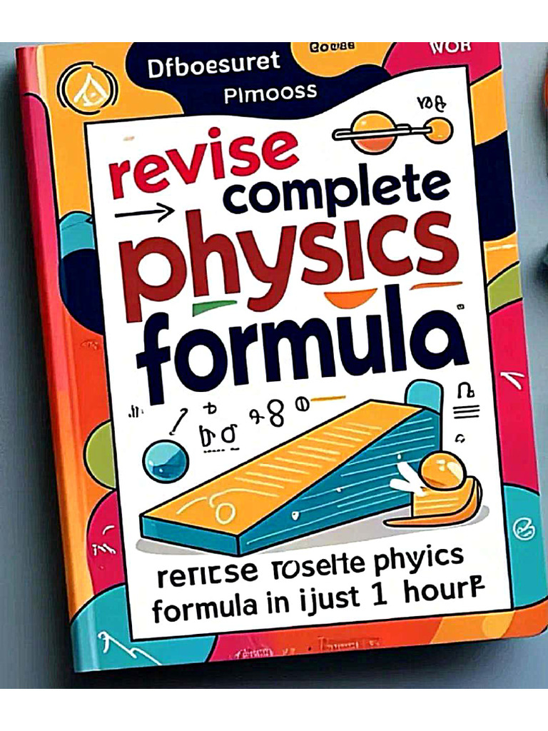 Class 11 Physics Formula | PDF